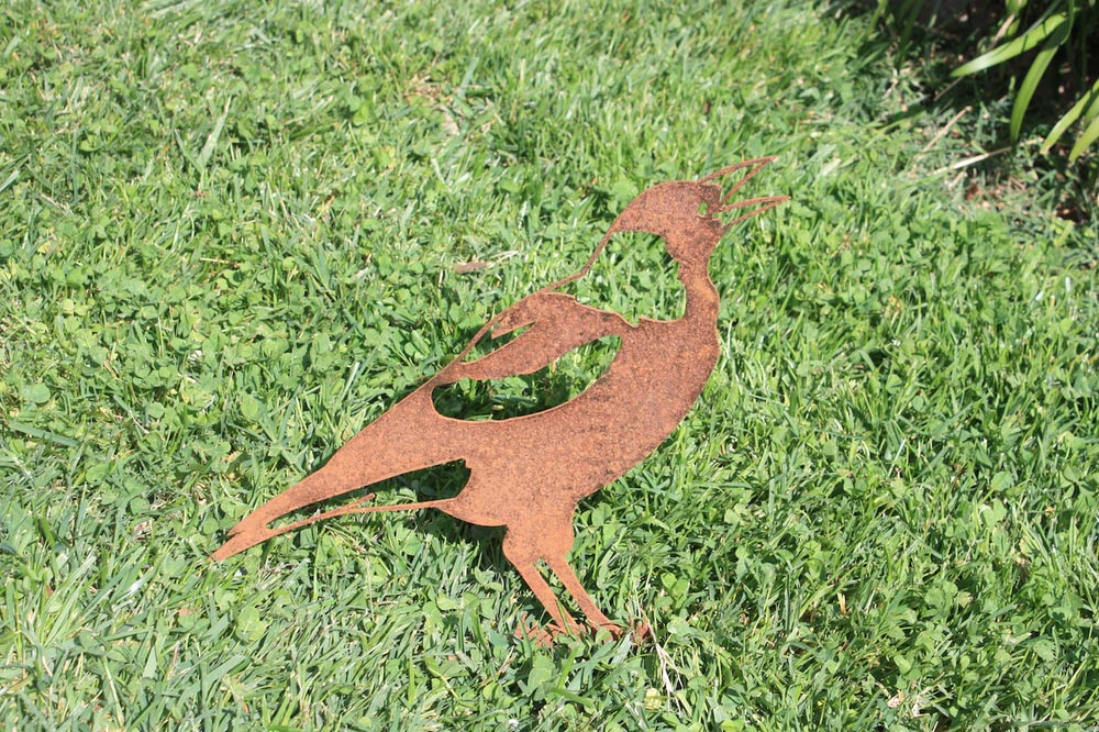 Aussie Steel Garden Magpie - INNOVATIVE METALWORX