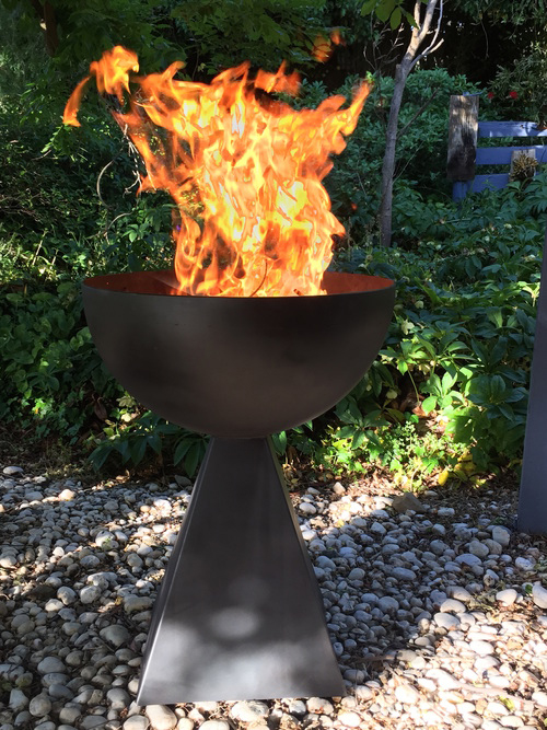 Custom Design Fire Goblet - Sheet Metal Fabrication Canberra ...